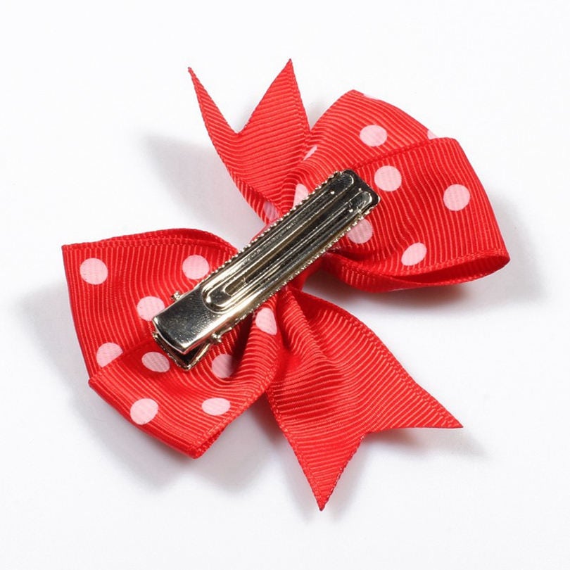 3 24colors Dovetail Grosgrain Dot Ribbon Kids Bows With - Etsy