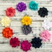 3.4 13colors Double-layer Lotus Flowers for Baby Hair Clips Hair ...