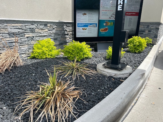 Black Granite Rock Landscaping Rocks Natural Granite 1m3