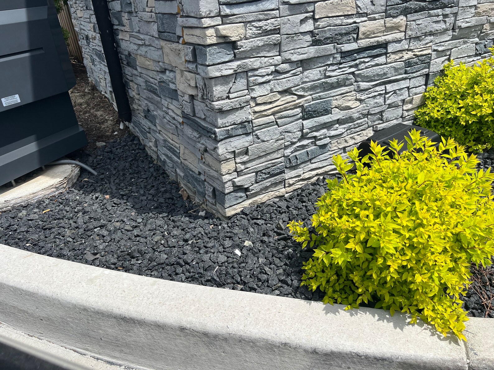 Elegant 1 Black Granite Stones for Landscaping & Indoor Gardens 1 ...