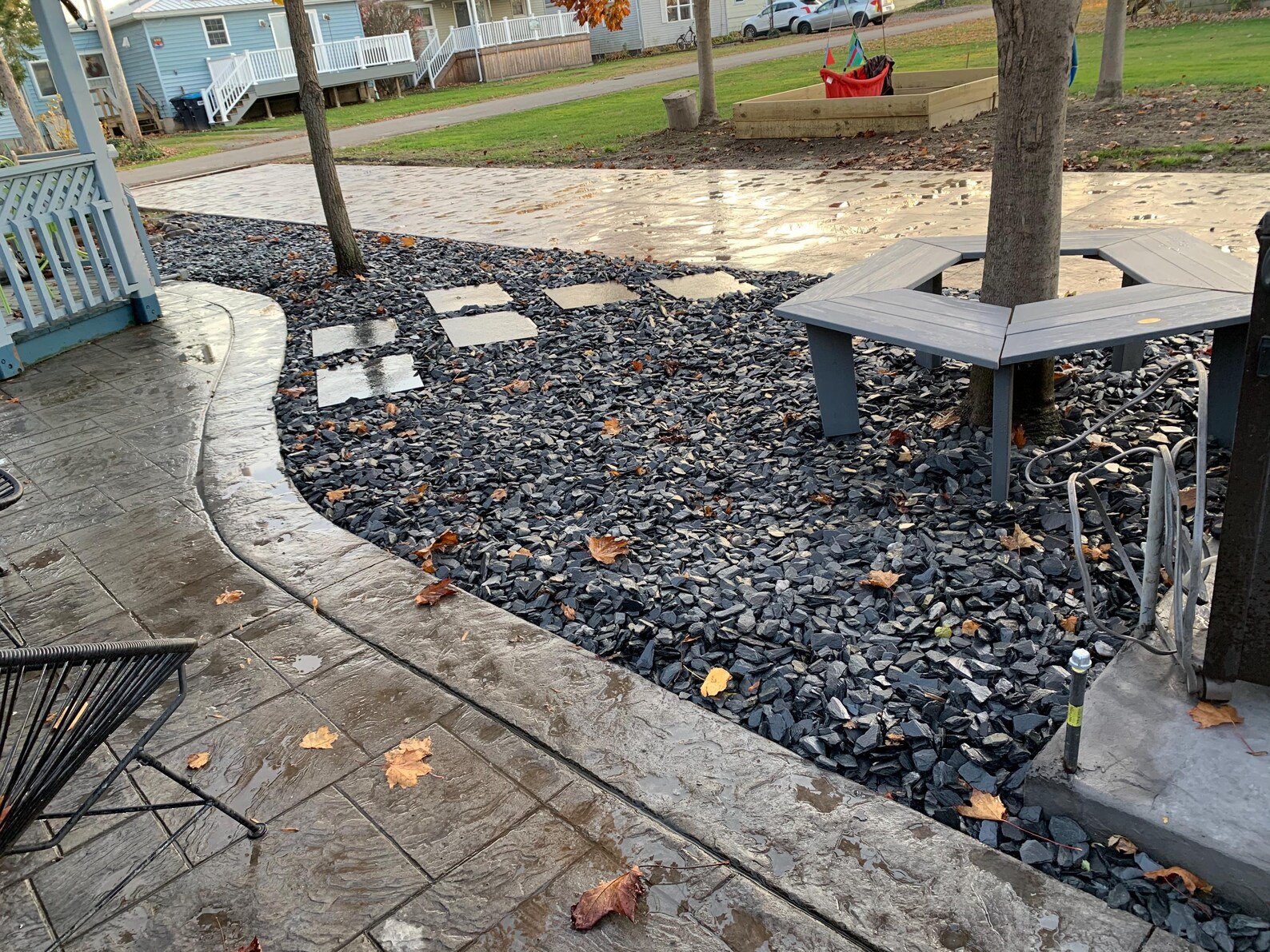 Metallic Gray Slate Landscaping Stone - 1 Gallon - Etsy