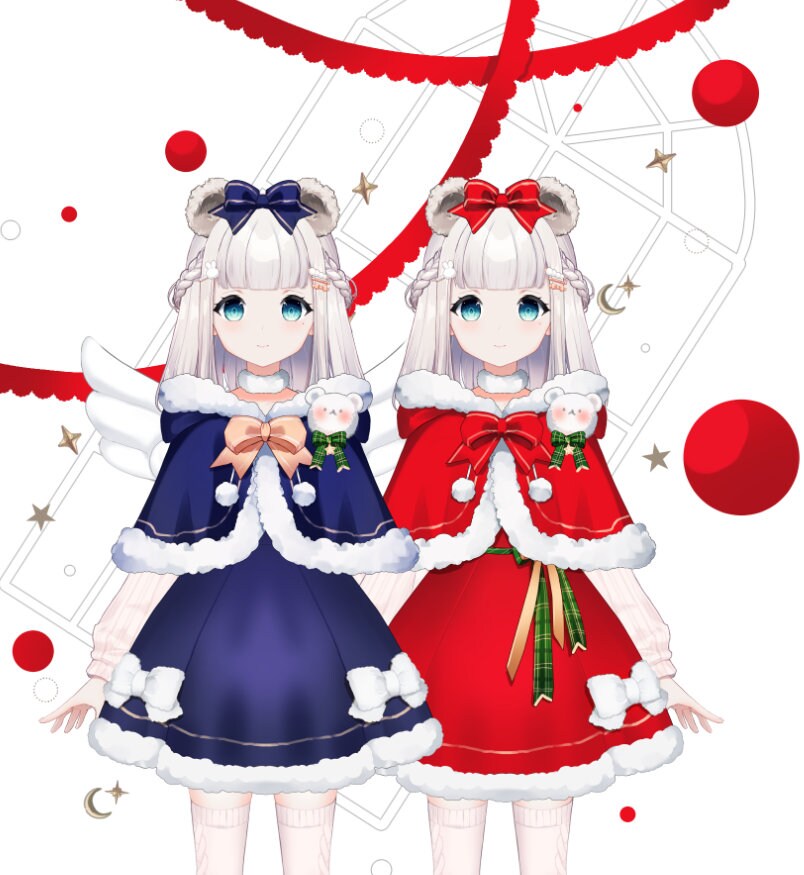 Vtuber Asset - Christmas Set - Digital Goods - Etsy