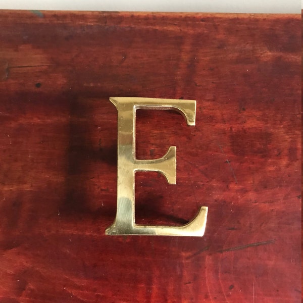 Metal Letter E - Etsy