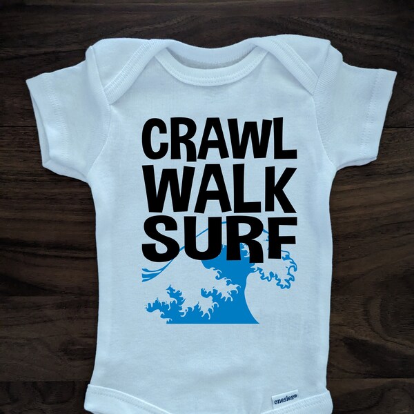 Crawl Walk Surf - Etsy