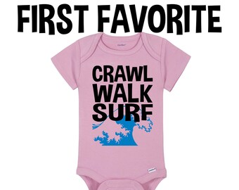 Crawl Walk Surf | Etsy