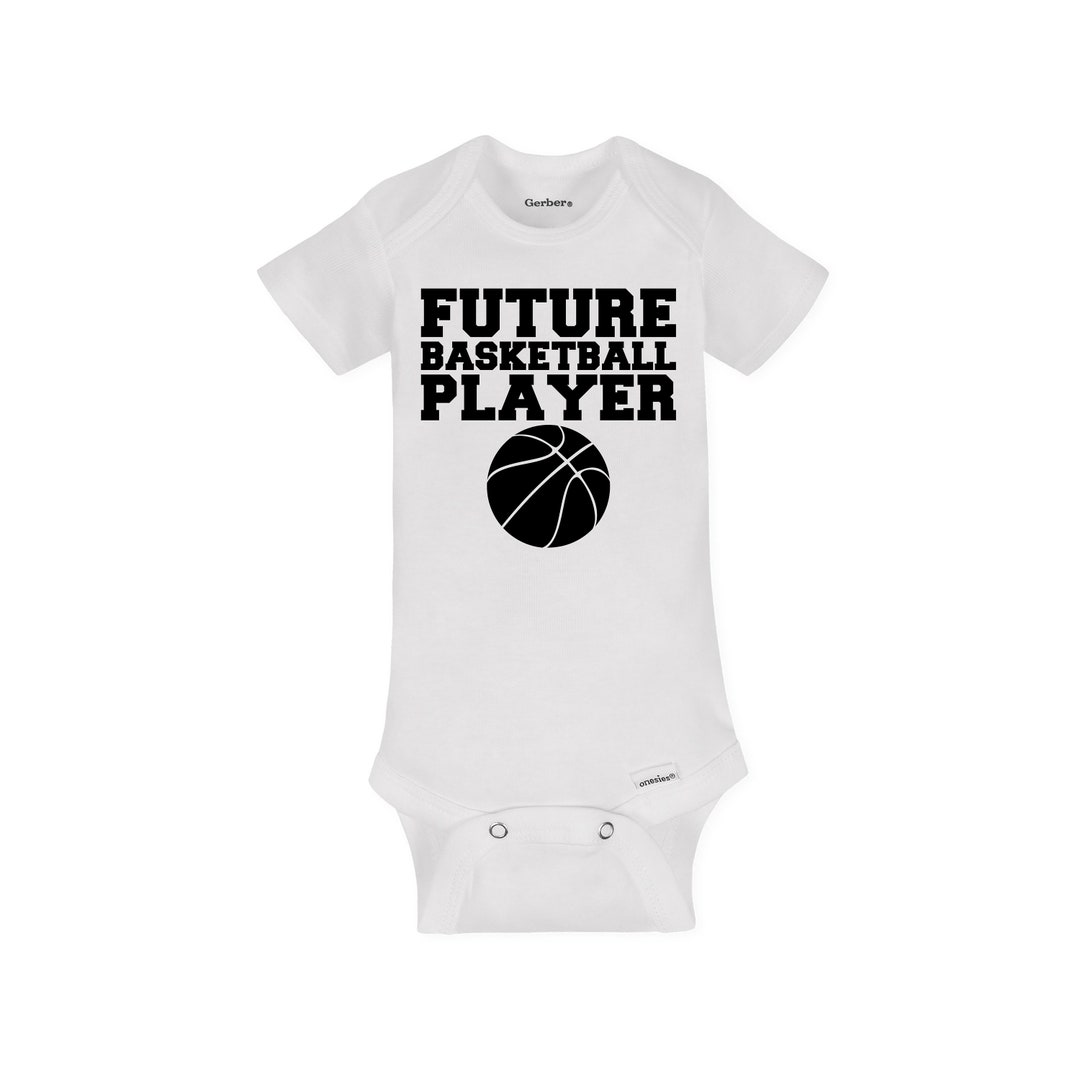 Future Basketball Player Baby Onesie Sports Pregnancy - Etsy