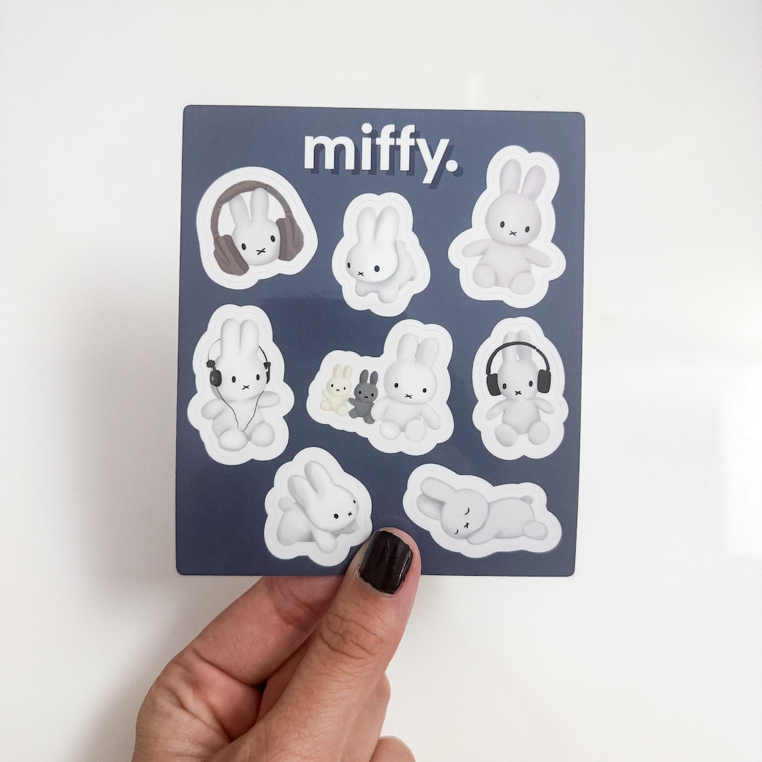 Miffy Sticker Sheet - Etsy