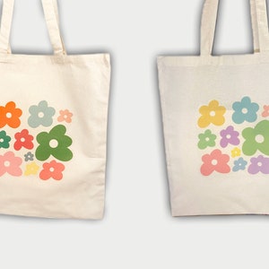 FLOWER POWER TOTE - Etsy