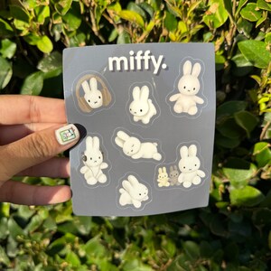 Miffy Sticker Sheet - Etsy