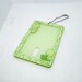 Silly Green Guy Photocard Holder Keychain - Etsy