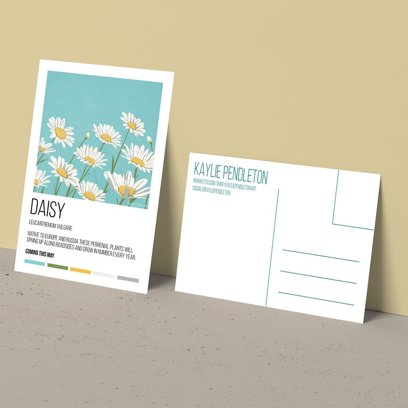 Mini Postcard - Etsy