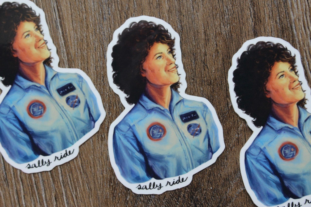 Sally Ride Vinyl Sticker: Feminist Icon, Laptop Decal - Etsy