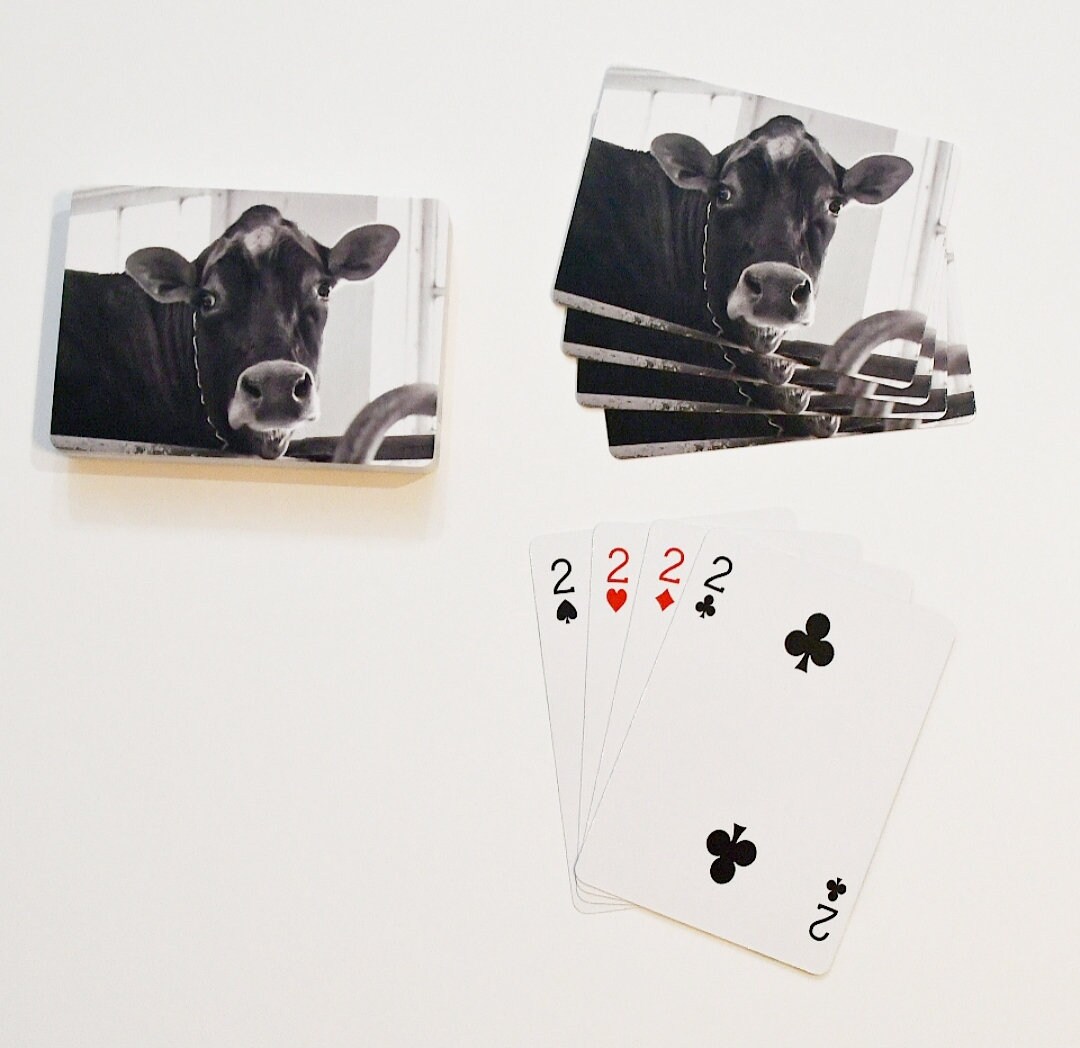 Vermont Photo Deck of Cards | Farm Animal Deck of Cards | Family Game ...