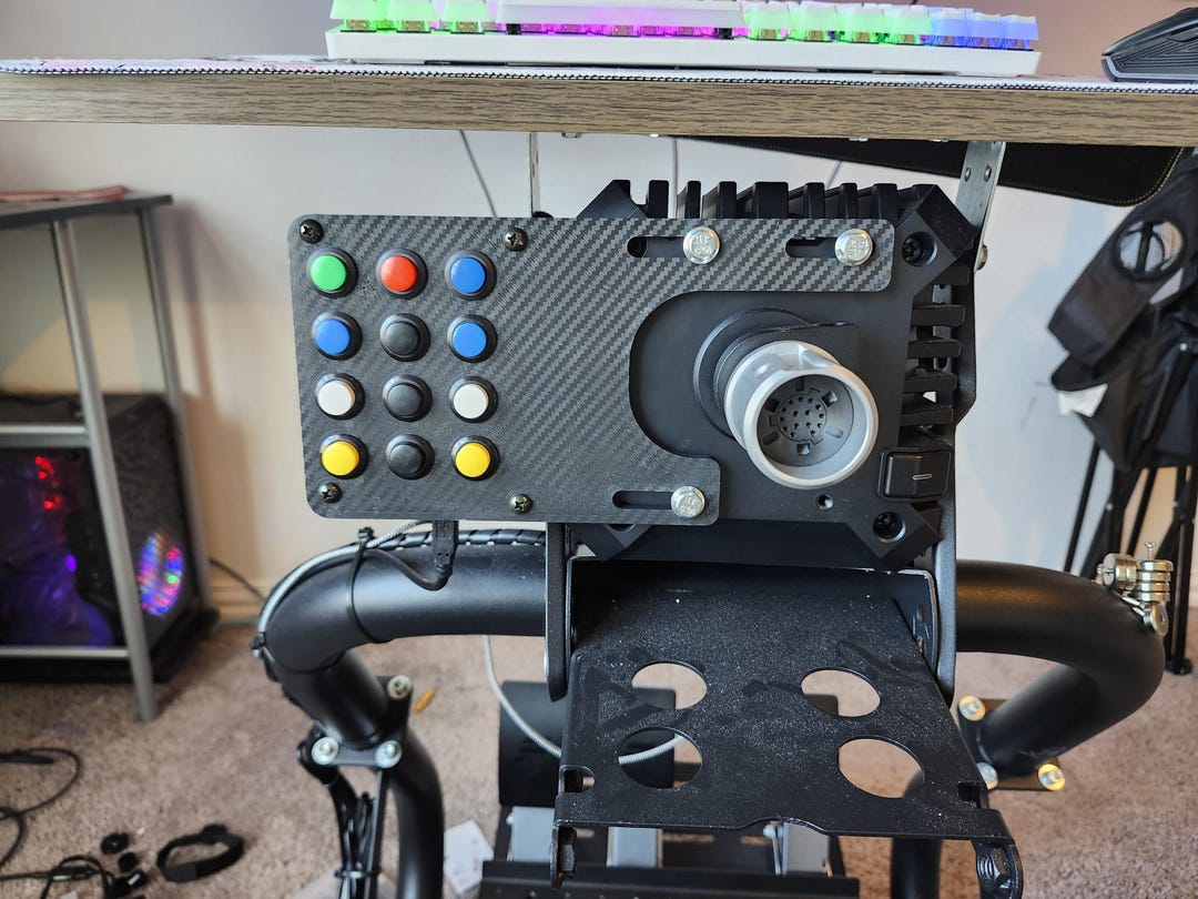 Custom Driving/flying Simulator Button Panel / Button Box for Fanatec ...