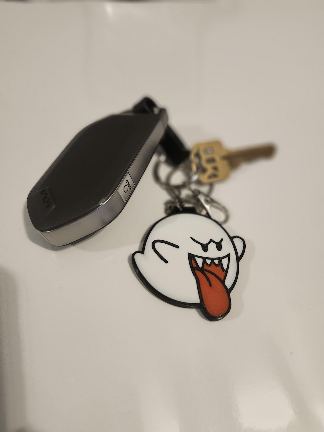 Super Mario Boo Ghost Multicolor 3d Printed Keychain/ Charm - Etsy