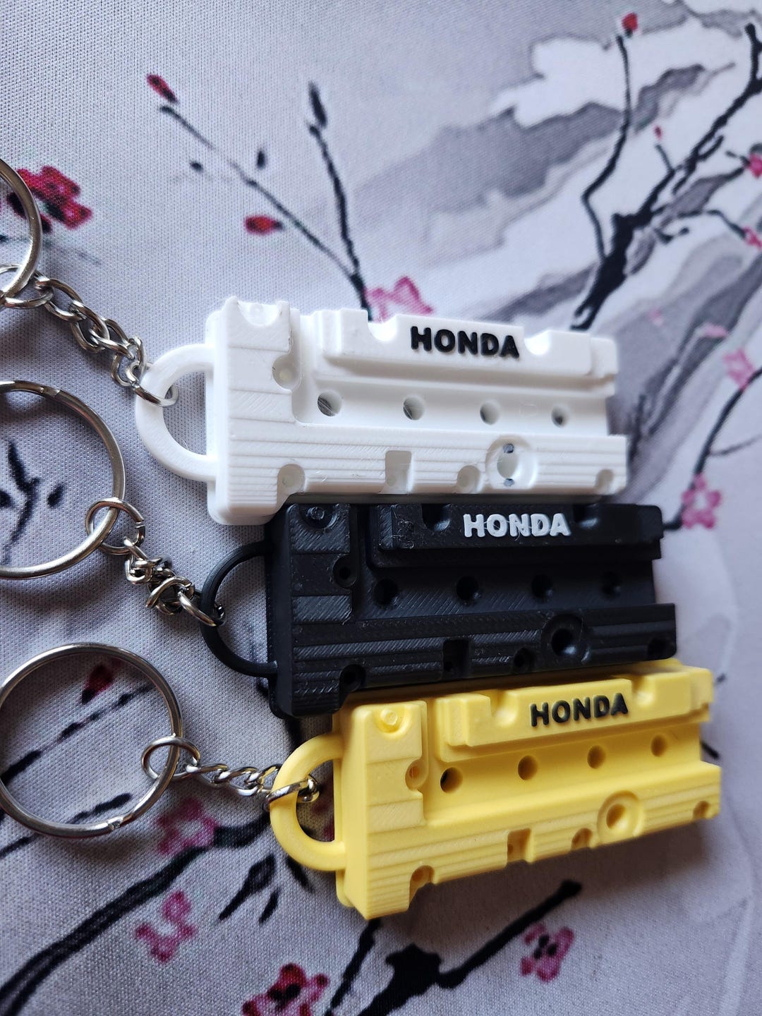 Custom Colors Honda K20 Valve Cover Keychain Make Your Keys Match Your ...