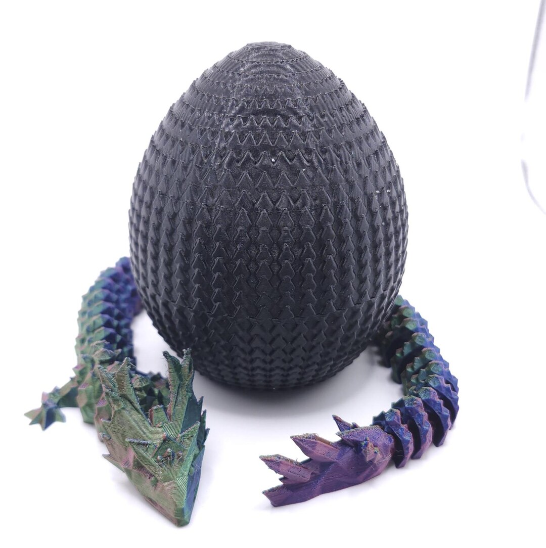 Articulated Spiky Dragon & Super Scaly Eggs - Etsy