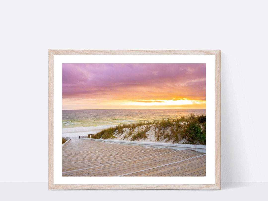 Seaside Digital Print, Art Print, Printable Wall Art, Florida ...