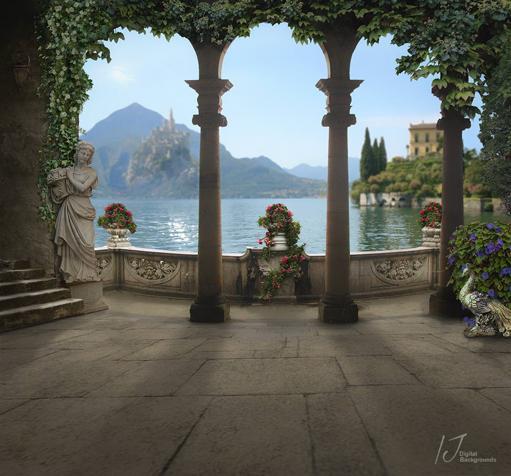 Digital Background Balcony Backdrop Photography Mermaid - Etsy Canada