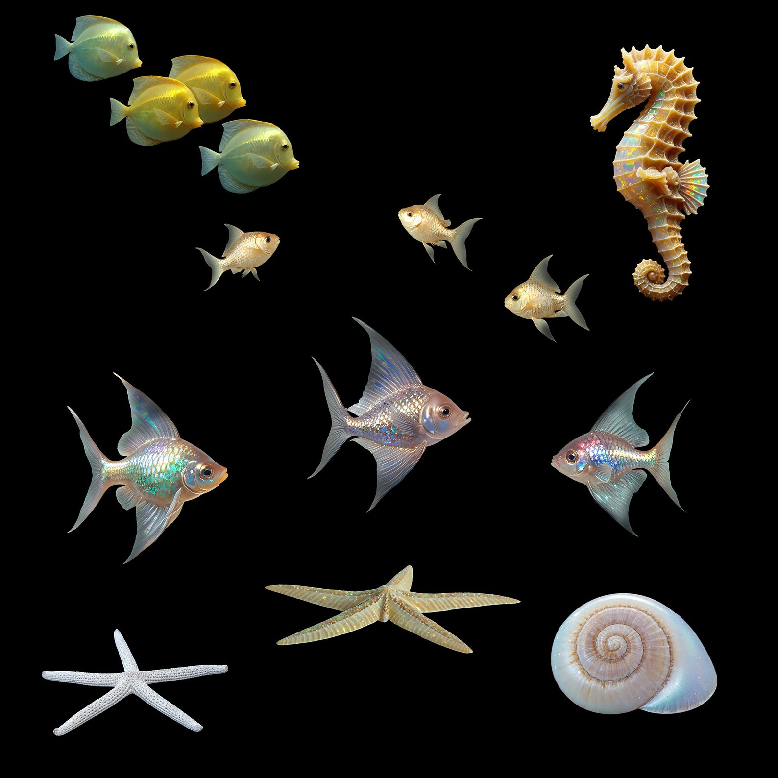 Baby and Little Girls Mermaid Tail Overlays and Backgrounds Bundle for ...