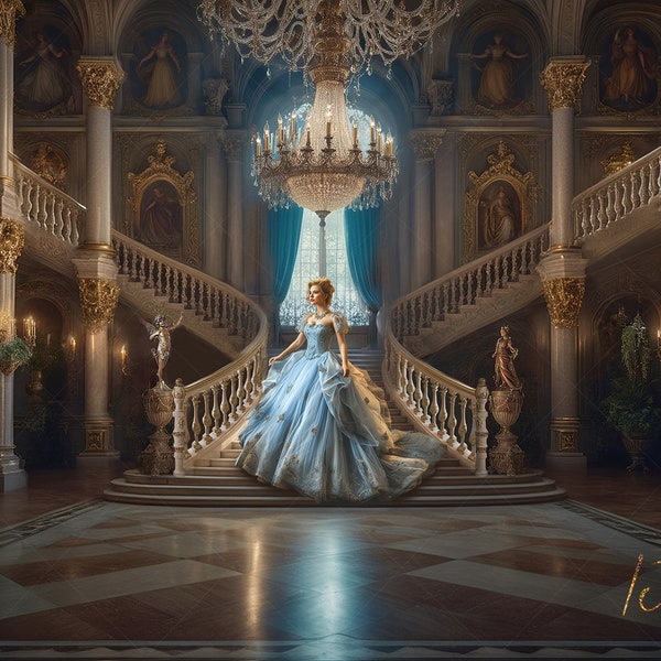 Cinderella Backdrop - Etsy