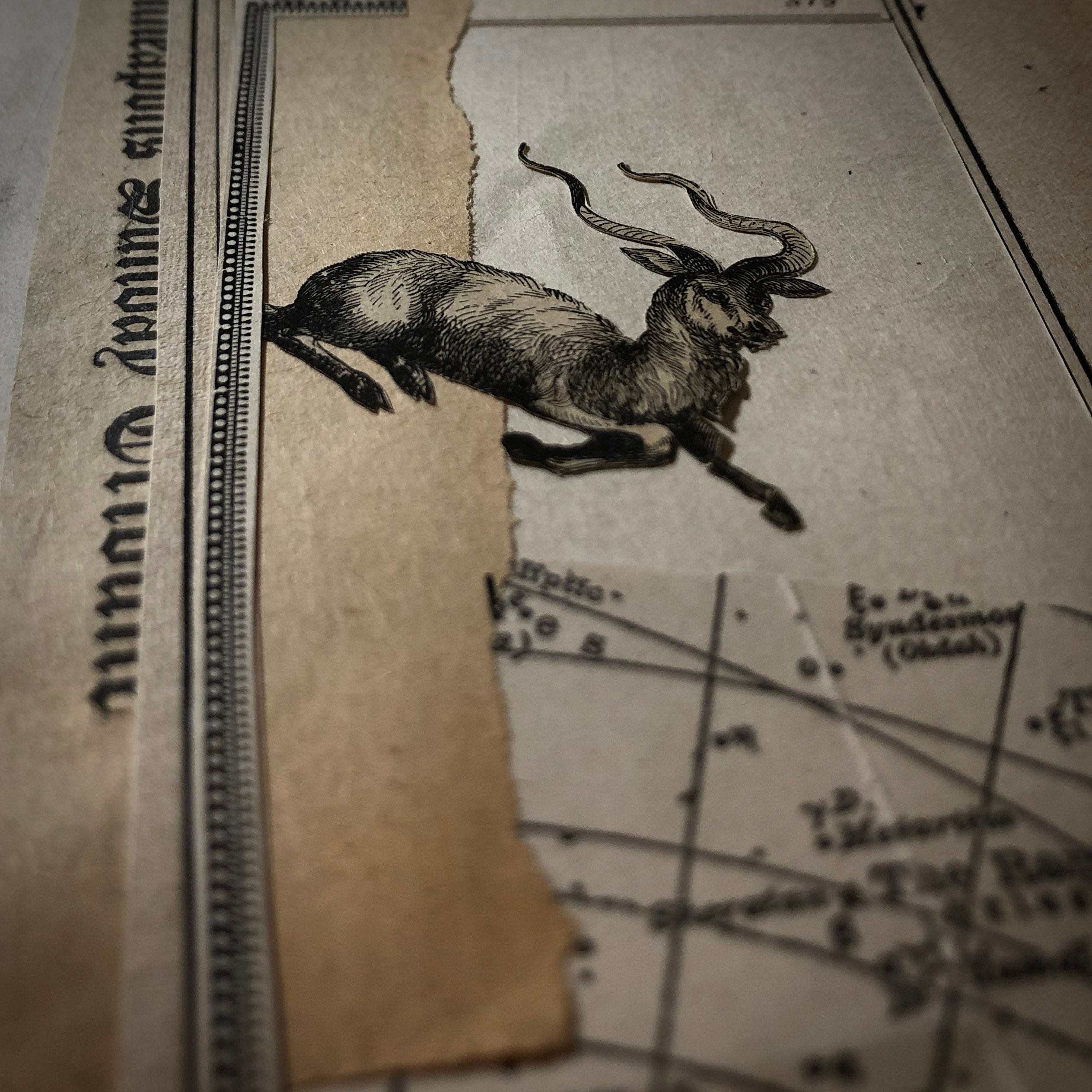 The Ram Analog Collage - Etsy