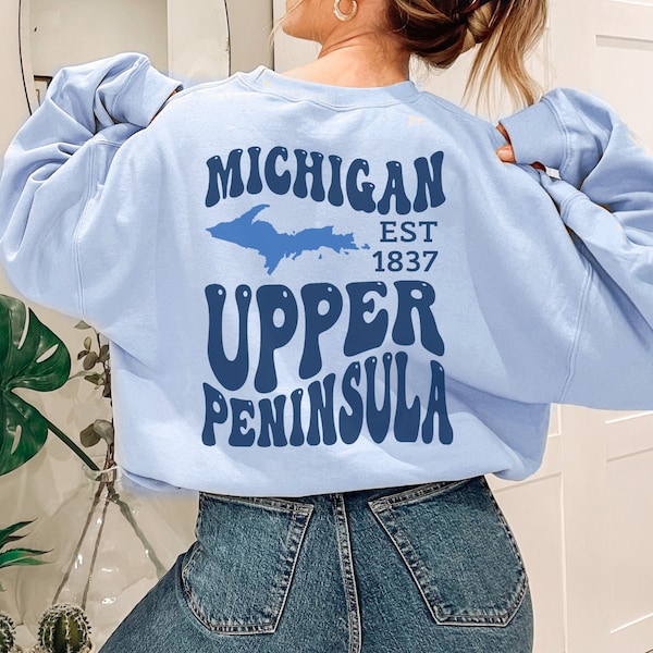Upper Michigan up North Svg - Etsy