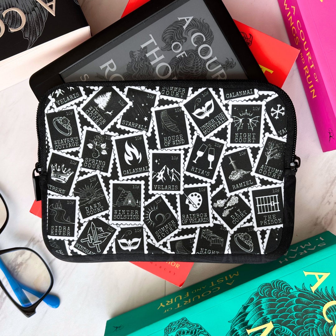 ACOTAR Book Sleeve Ereader Case ACOTAR Merch SJM Merch Tablet Case Book ...