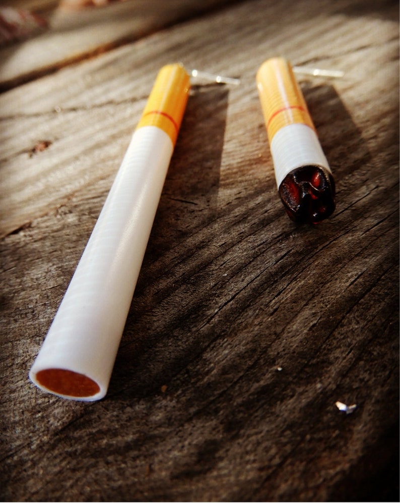 Funny Weird Realistic Original Cigarettes Cigarette Butt 925 - Etsy