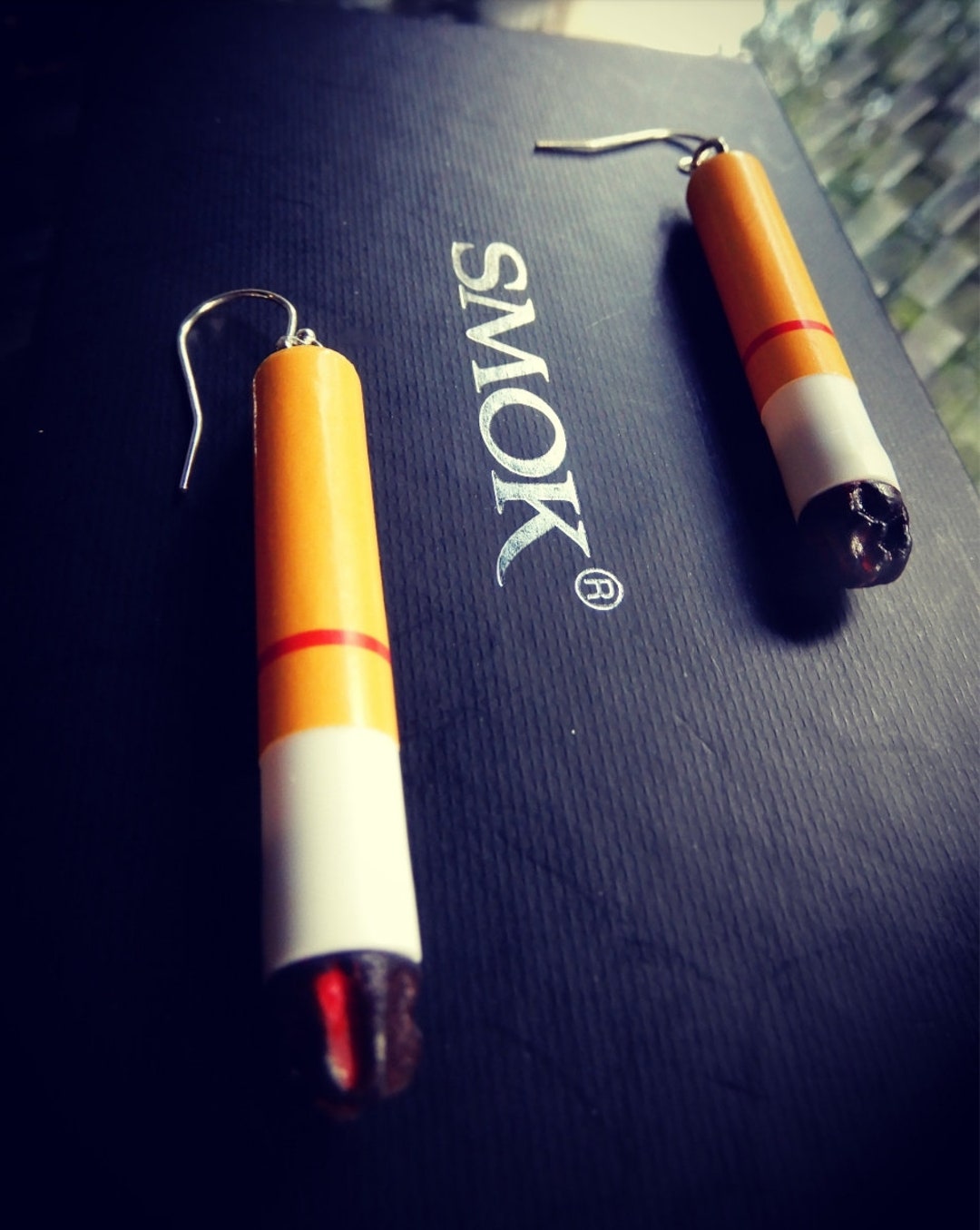 Funny Weird Realistic Original Cigarettes Cigarette Butt 925 Sterling ...