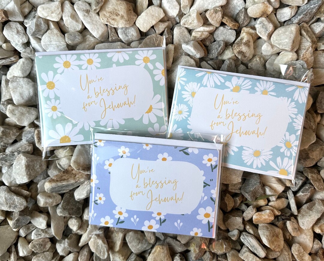 JW Card Jehovah's Witness Spiritual Encouraging Card JW Gift Blessing ...