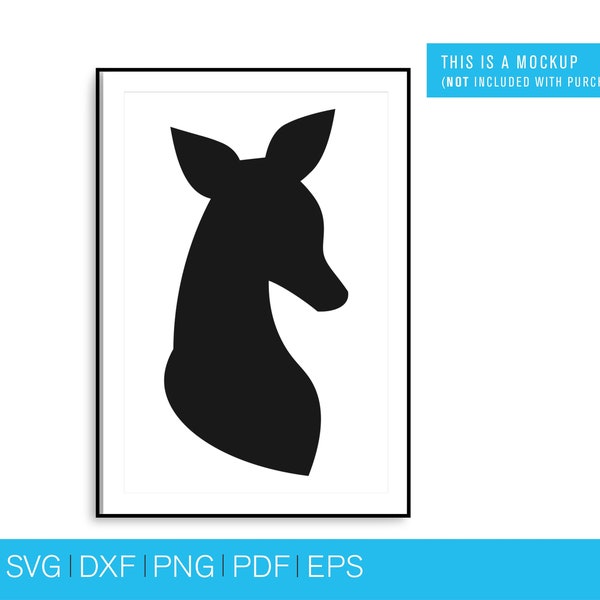 Doe Silhouette - Etsy