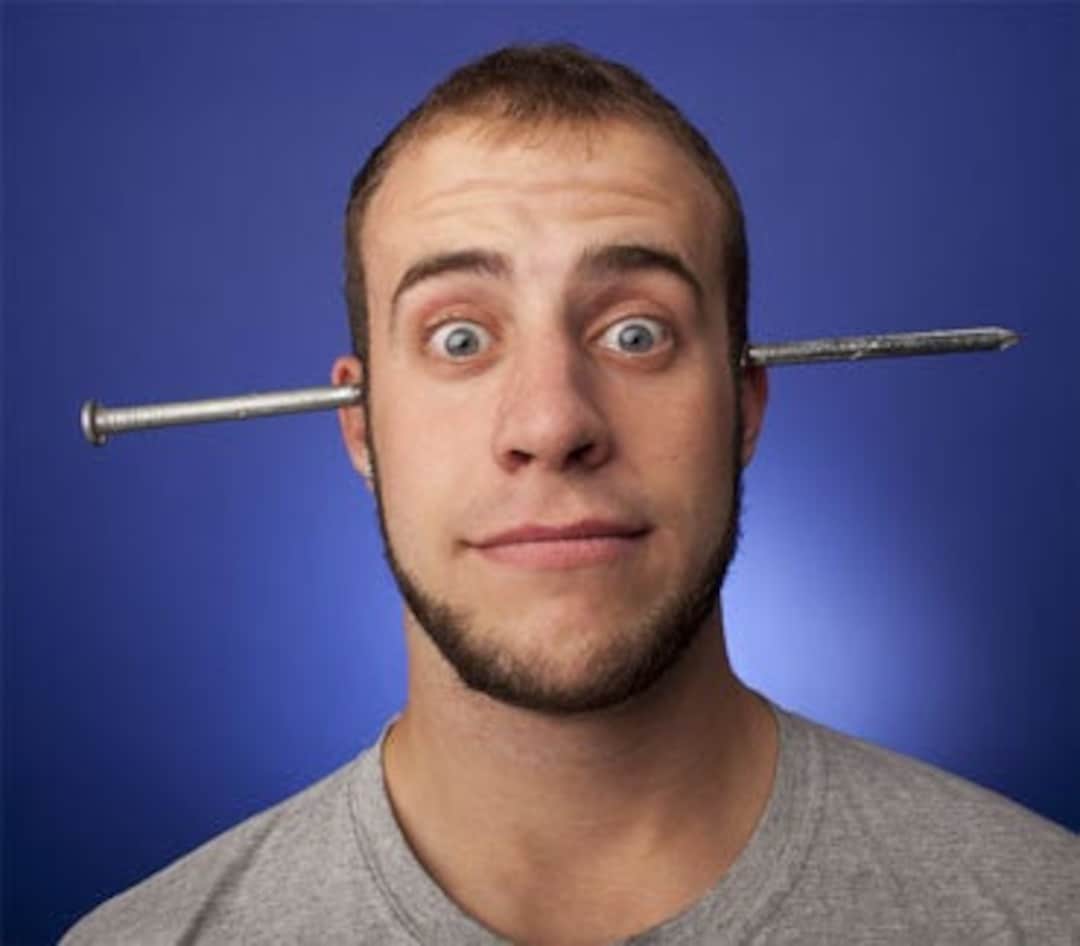 Jumbo Nail in the Head - Etsy