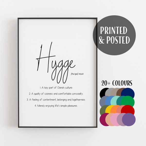 Hygge Print - Etsy UK