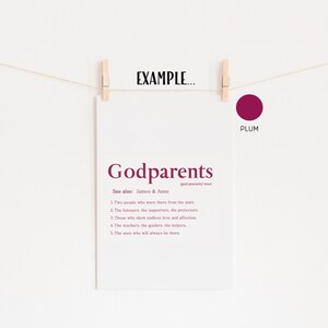 Godparent Proposal, Godparent Gift, Godparent Thank You Gift, Godparent ...