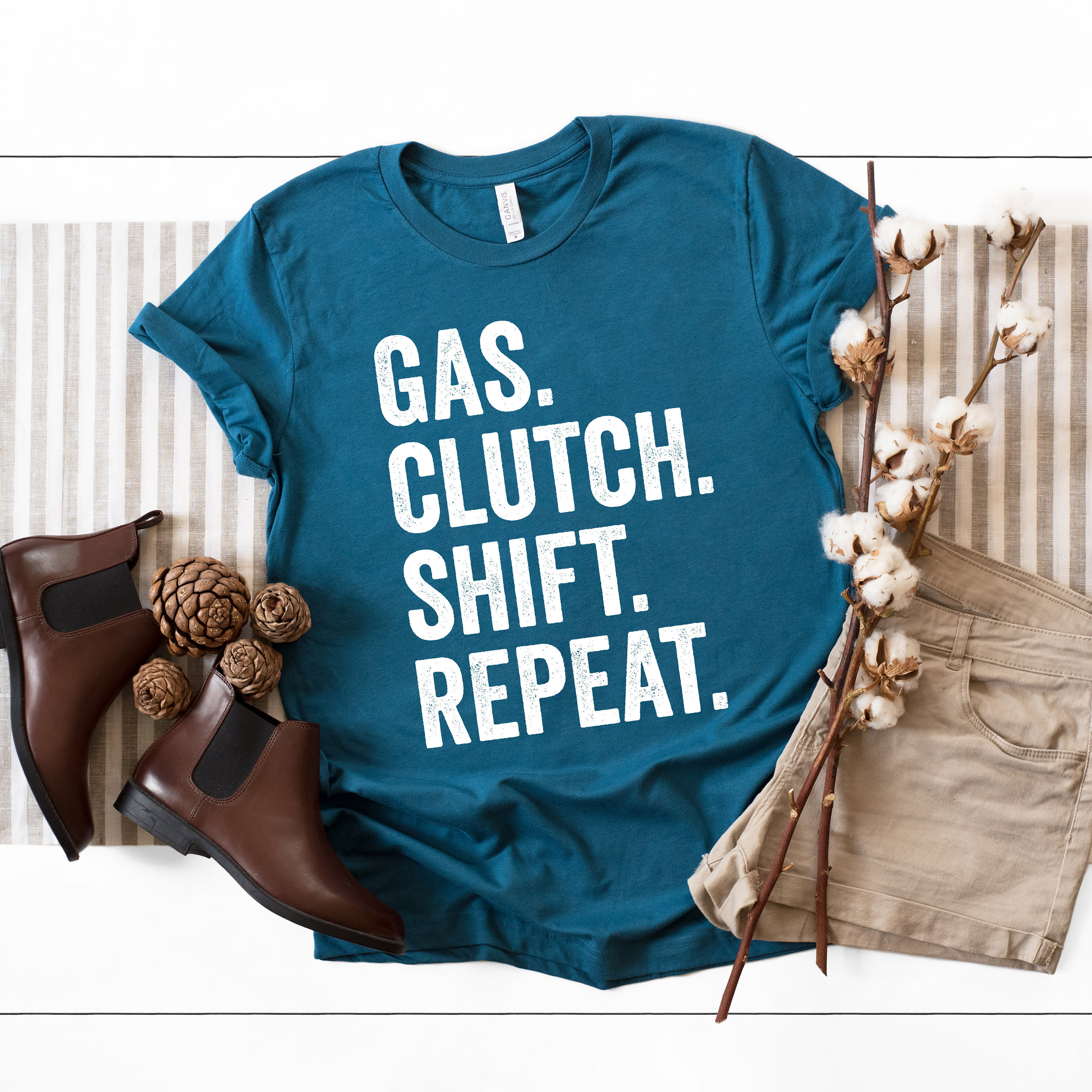 Mechanic Gifts Gas Clutch Shift Repeat Shirt Car Lover | Etsy