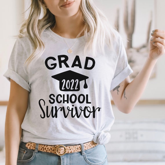 Grad School Survivor 2022 Graduation Masters Degree Grad | Etsy