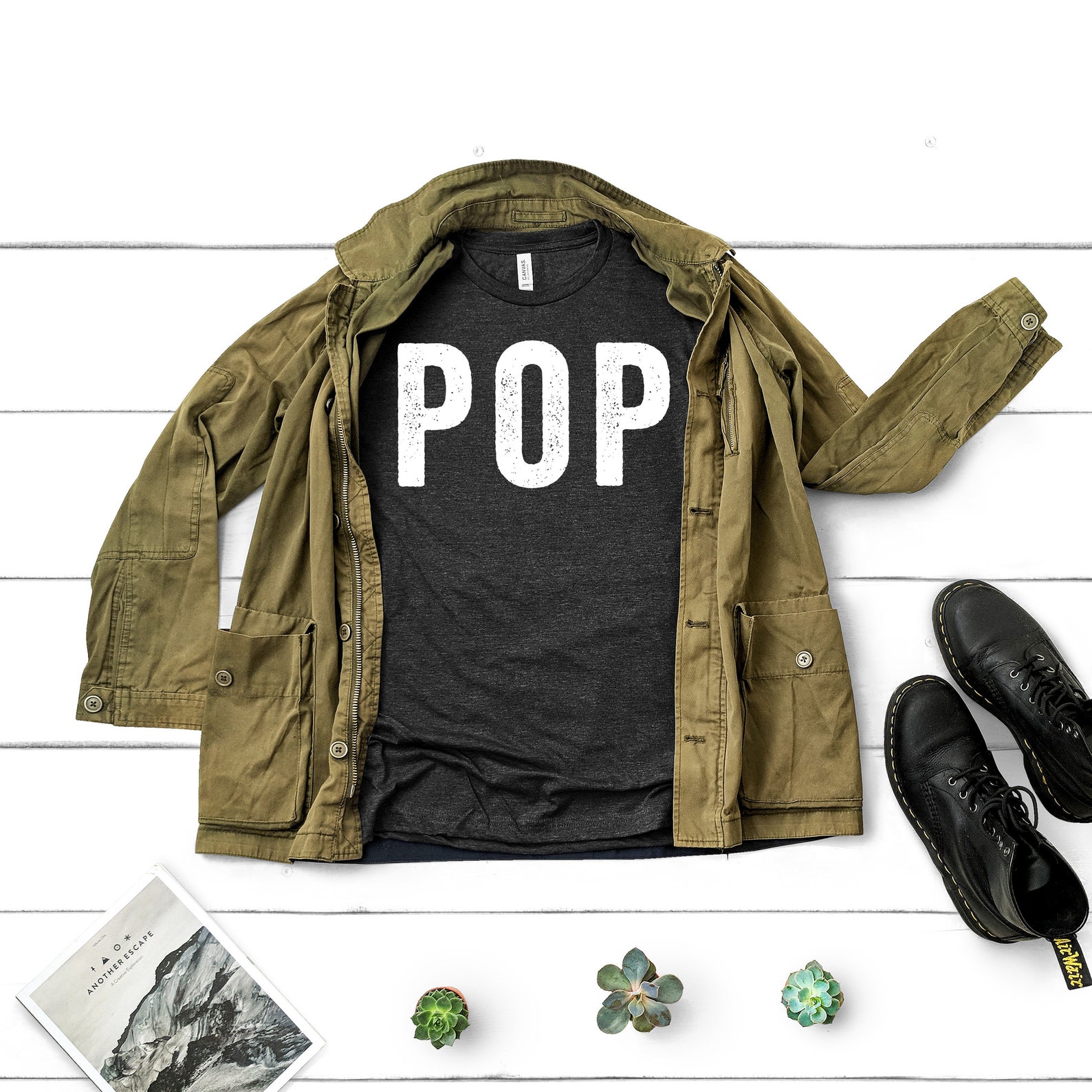 Pop Shirt Pop Grandpa Shirt Pop Pop Papa Shirt Gift | Etsy