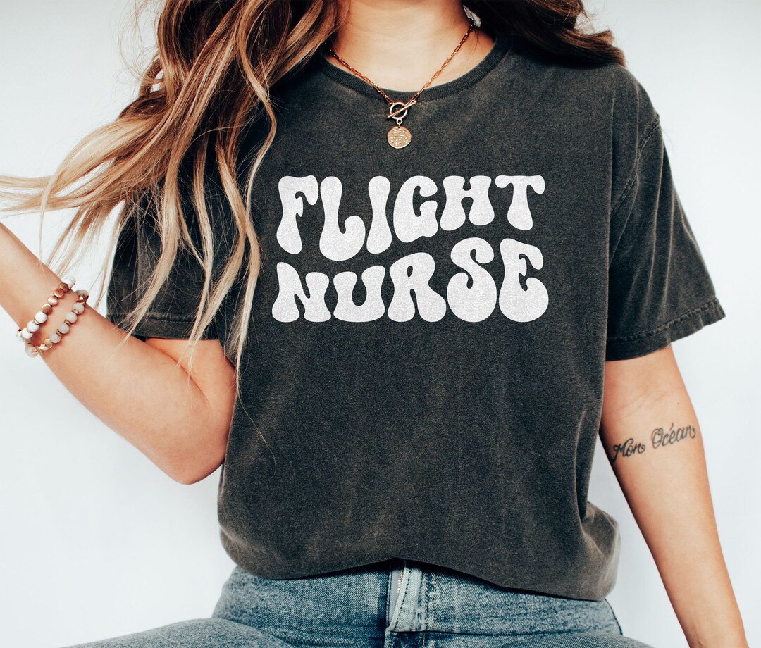 Flight Nurse, Groovy Retro Nurse, Plane Helicopter Nurses, Travel Nurse ...