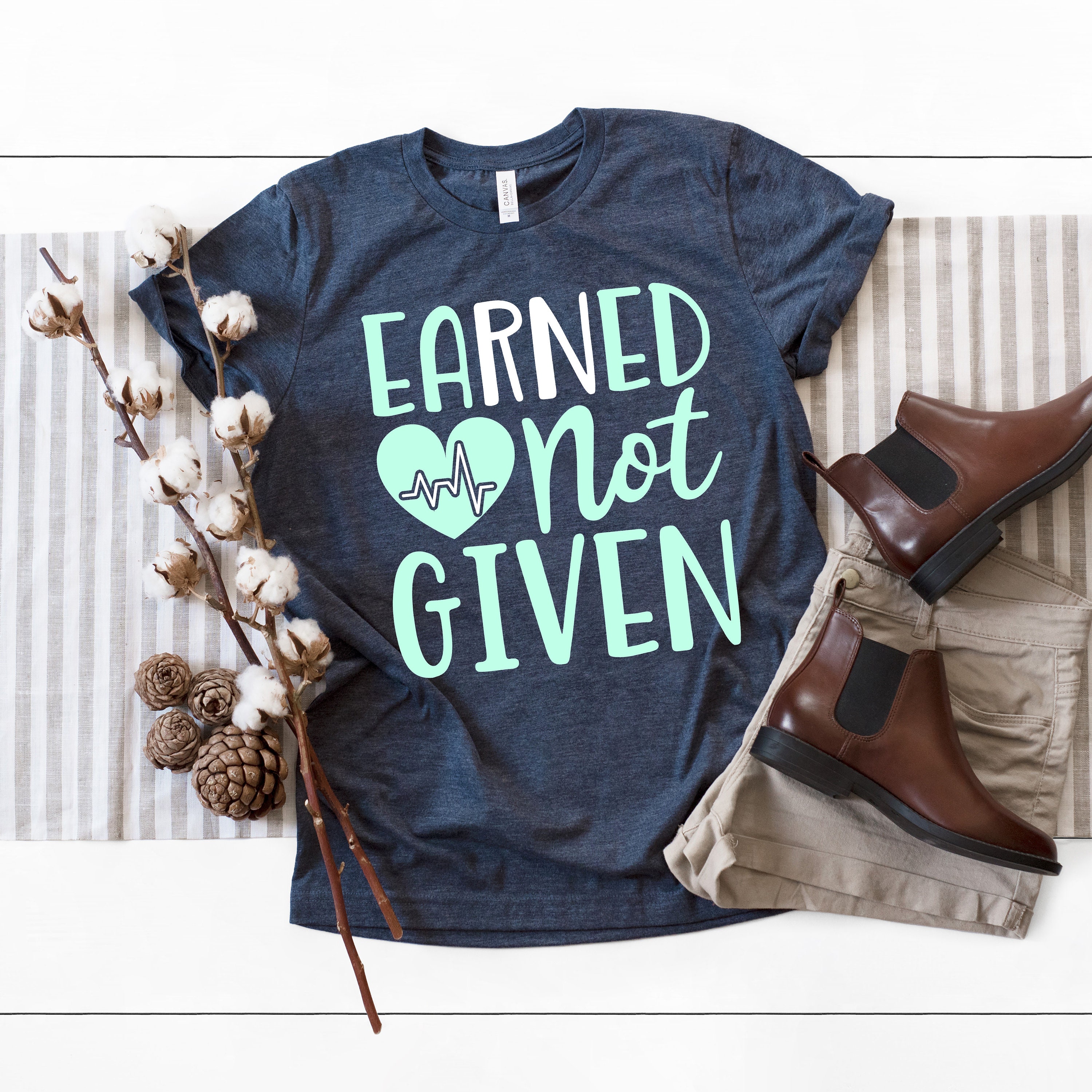 Nurse Gifts Earned Not Given Registered Nurse RN | Etsy