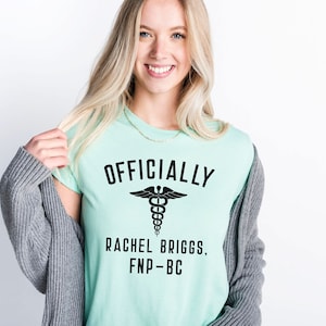 Officially FNP-BC | Custom Name and Credentials | NP Nurse Practitioner ...