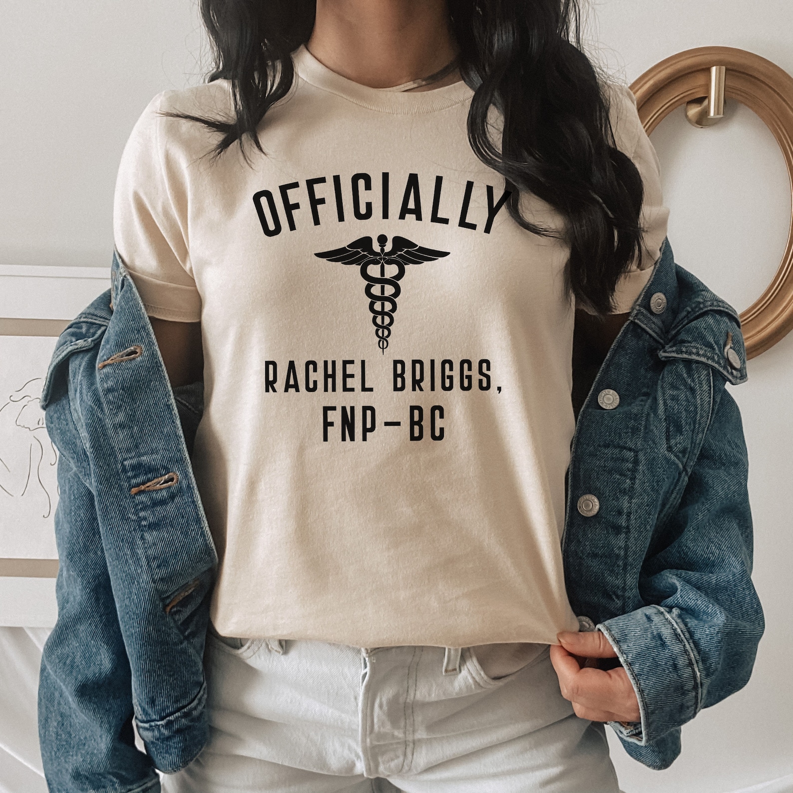 Officially FNP-BC | Custom Name and Credentials | NP Nurse Practitioner ...