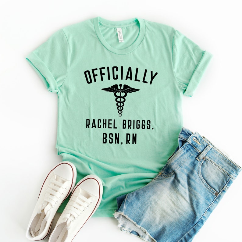 Officially BSN RN Custom Name And Credentials Registered | Etsy Officially BSN RN Custom Name And Credentials Registered | Etsy