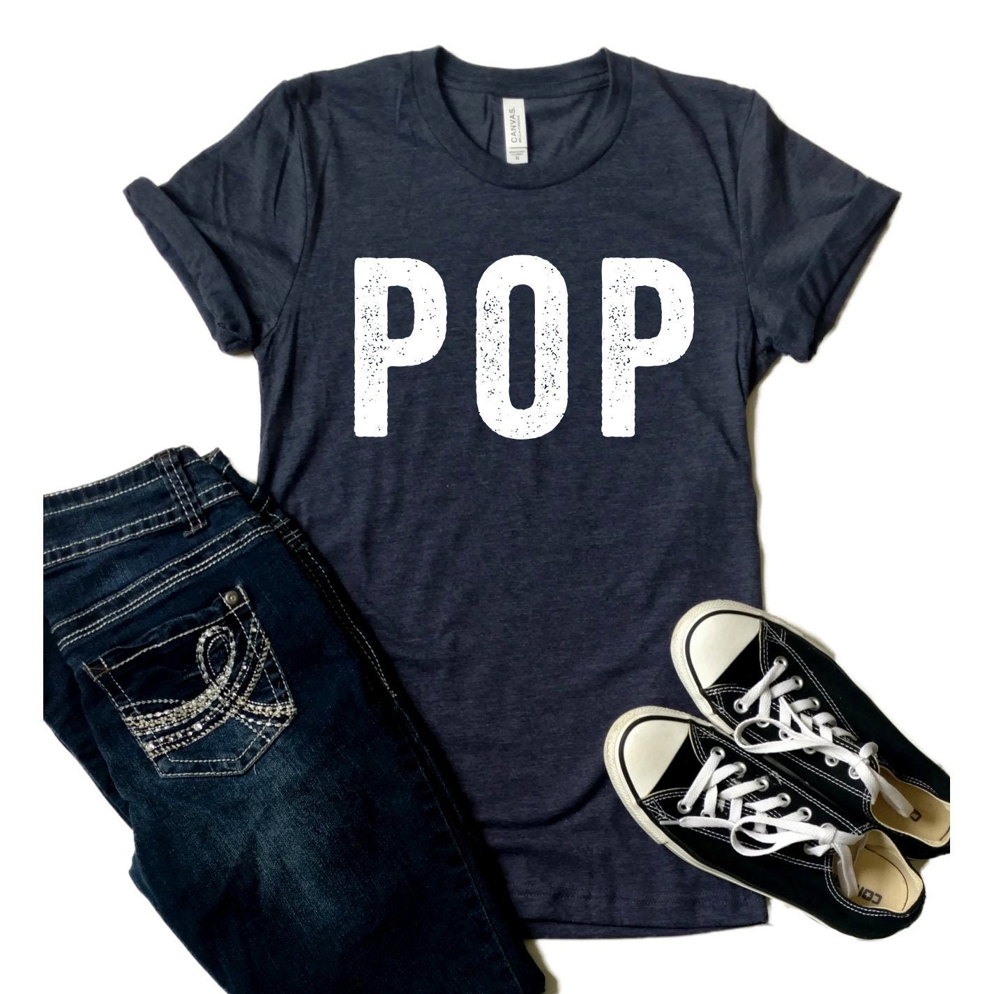 Pop Shirt Pop Grandpa Shirt Pop Pop Papa Shirt Gift | Etsy