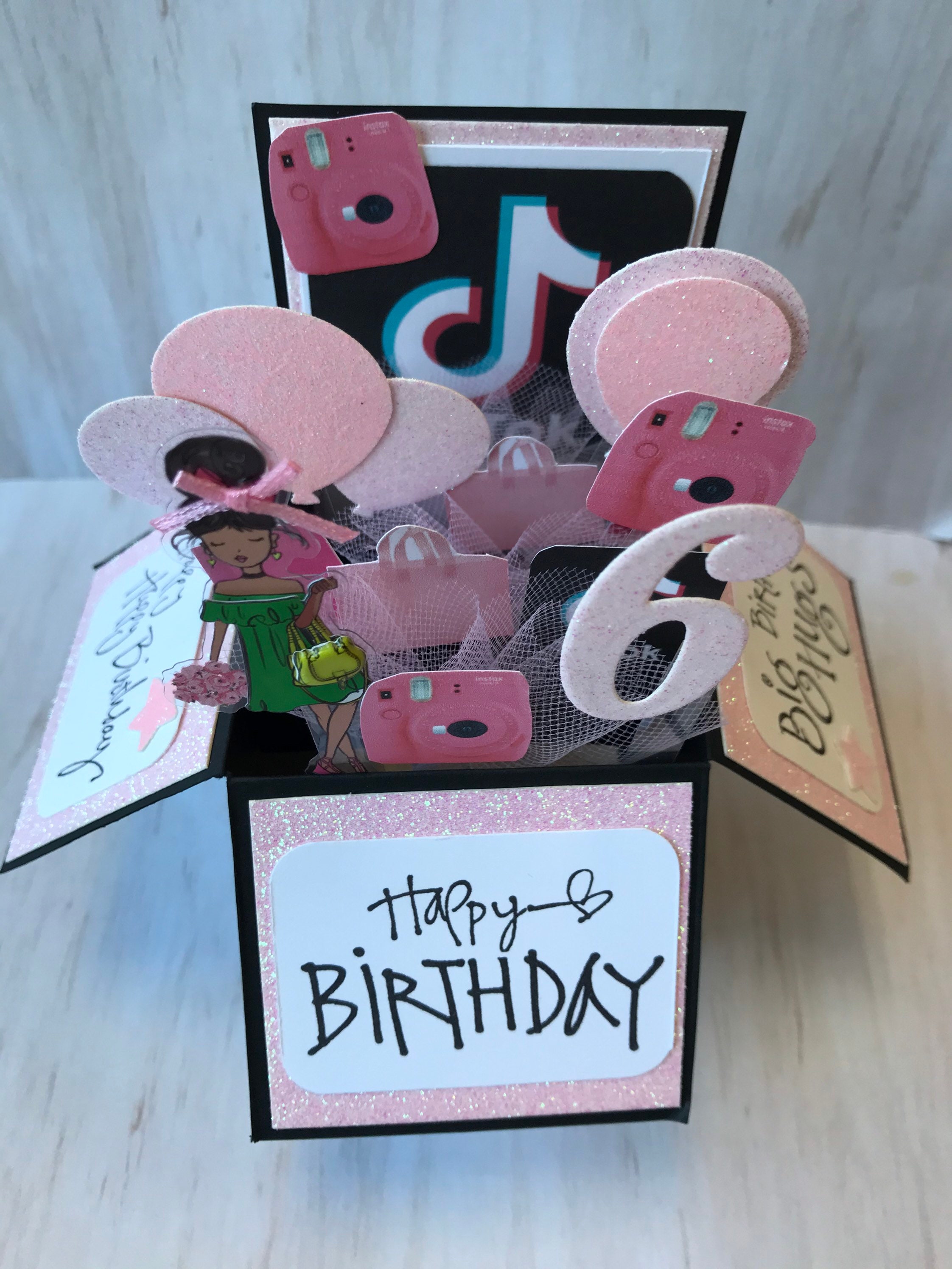 Selfie Box Card, Picture Card - Etsy