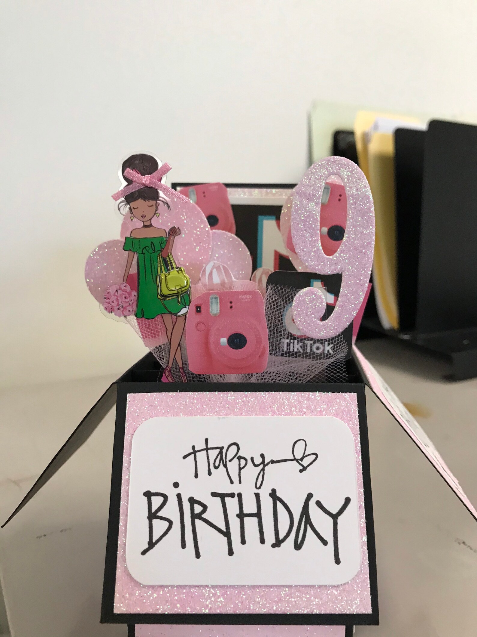 Selfie Box Card, Picture Card - Etsy