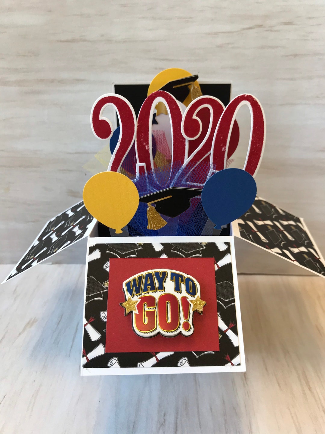 Way to Go Grad, Graduation, Congratulations. Tiffany Blue & Silver - Etsy