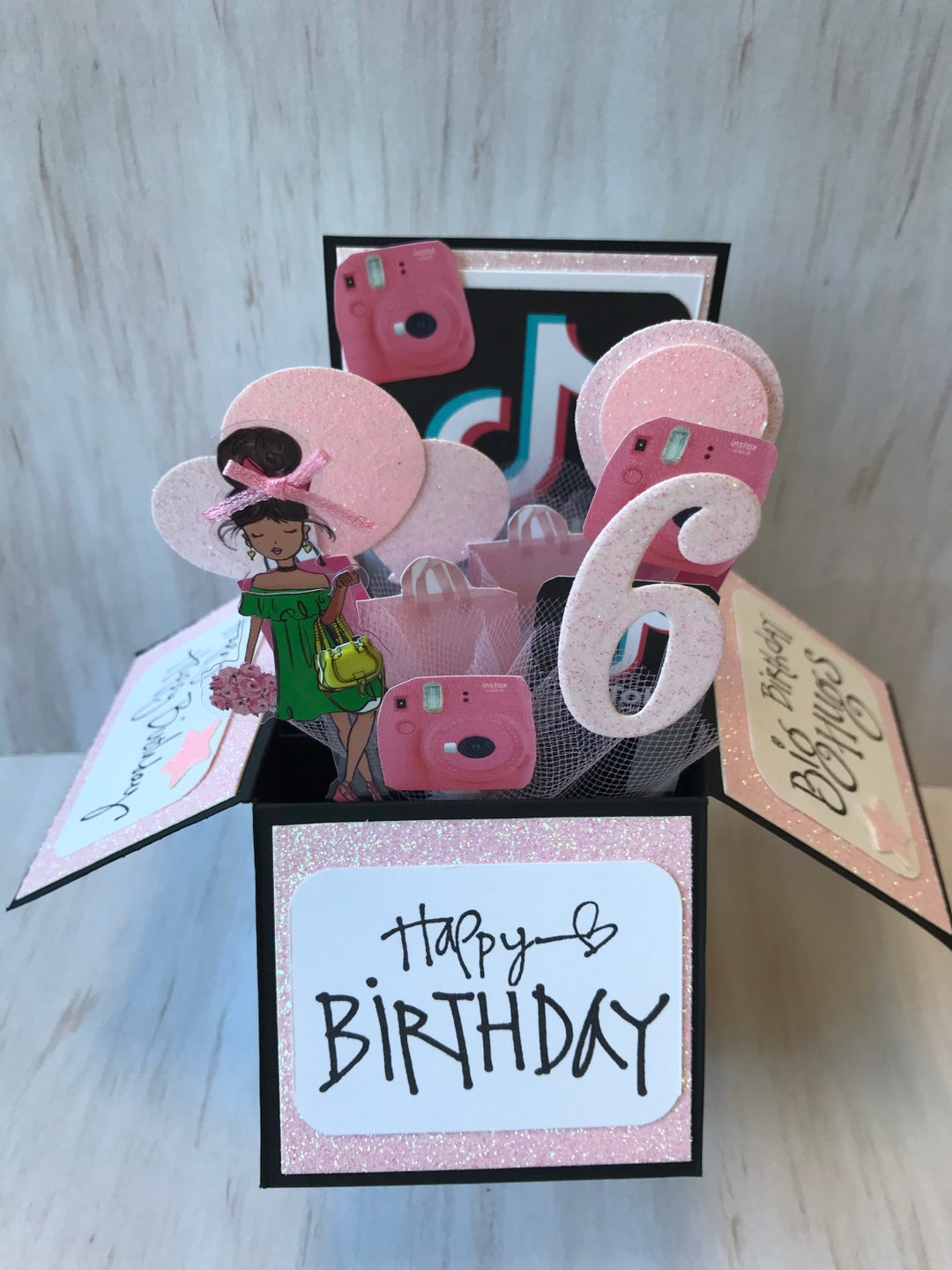 Selfie Box Card, Picture Card - Etsy