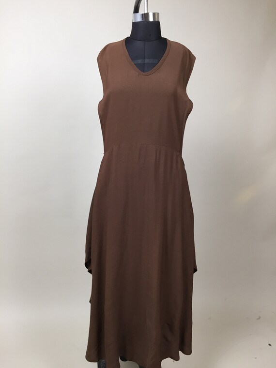 flax vintage flax dress - Gem