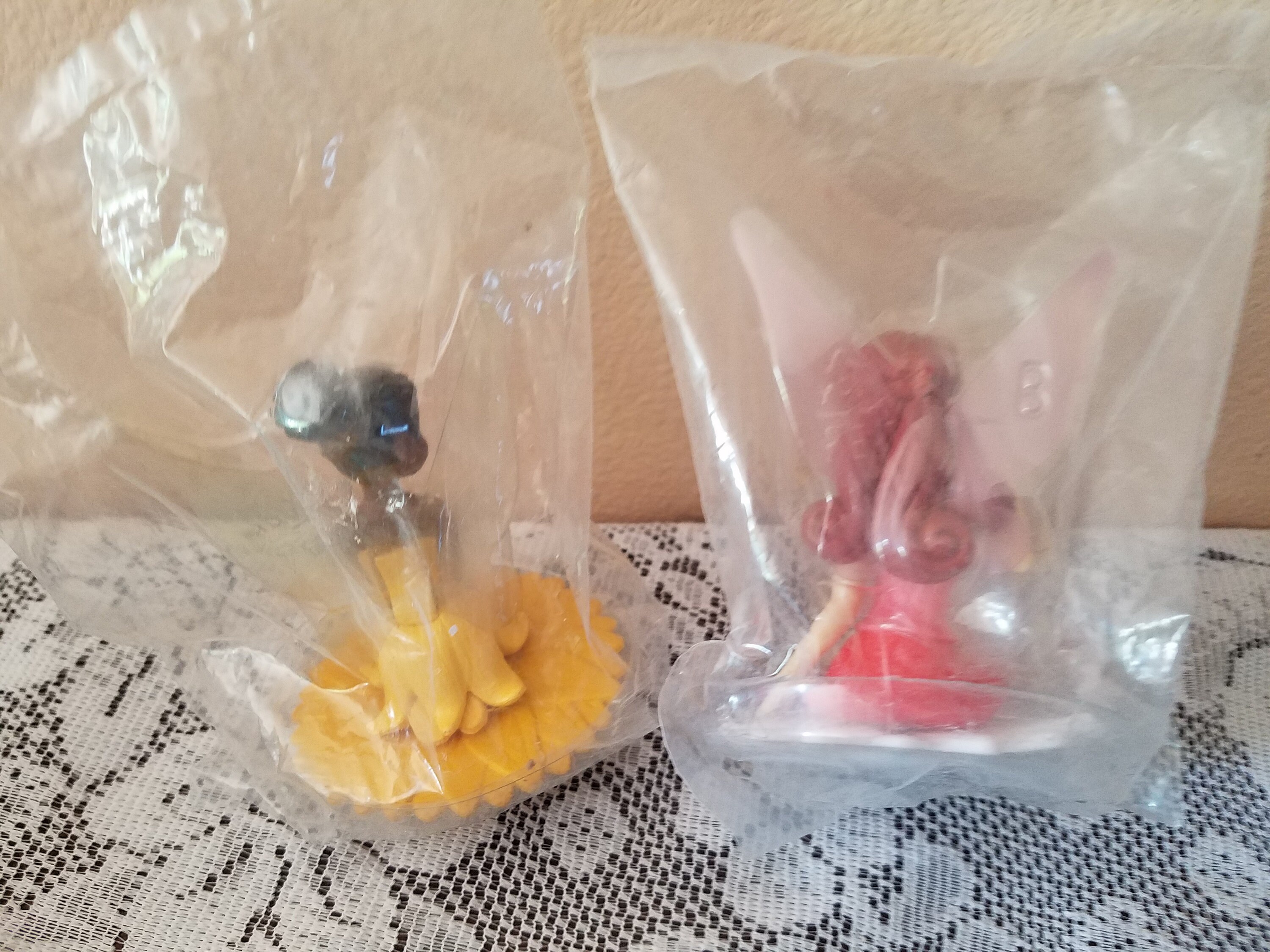 Decopac Cake Toppers 4 DISNEY FAIRIES & Toy Ink Stamper - Etsy